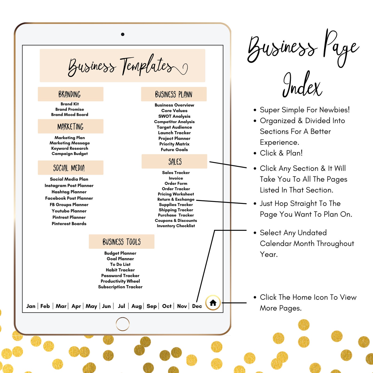 Digital Business Plannerbusiness Notebook Small Business - Etsy