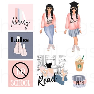 Academic Goodnotes Stickers, Student Stickers, Digital Student Stickers ...