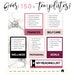 Black Girl Planner, Pink Planner Templates, Girl Boss Digital Planner ...