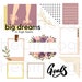 Think Big Digital Stickers Dream Big Digital Planner - Etsy