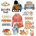 Fall Digital Planner Stickers, Autumn Digital Planner Stickers, Fall ...