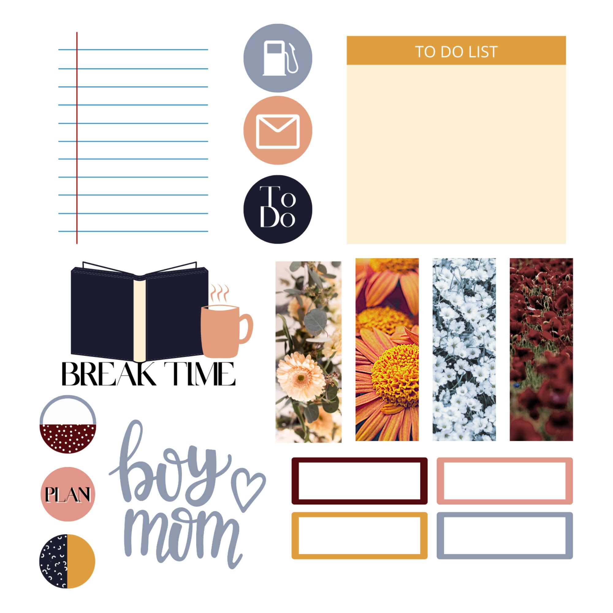 Mom Life Digital Stickers, Busy Mom Stickers, Goodnotes Stickers, Pre ...