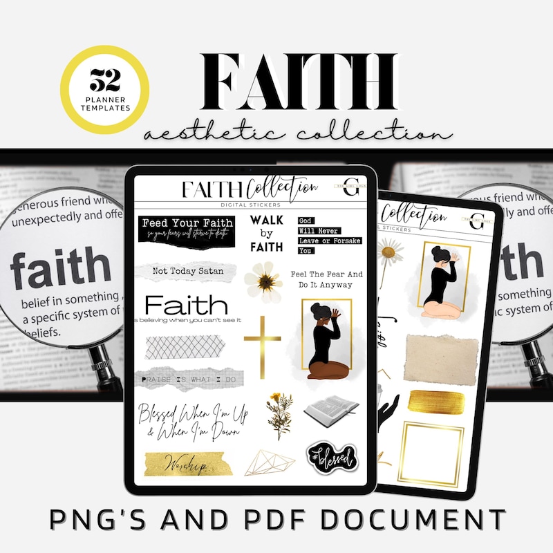 Faith Sticker - Etsy