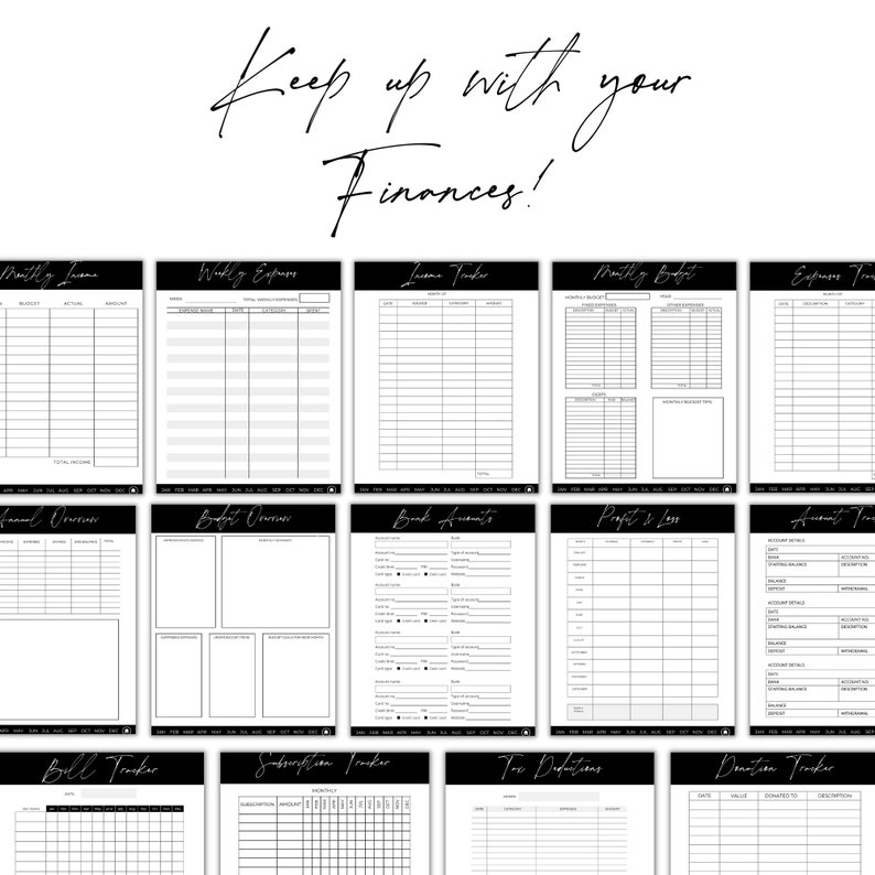 Digital Business Planner,business Notebook, Small Business Planner ...