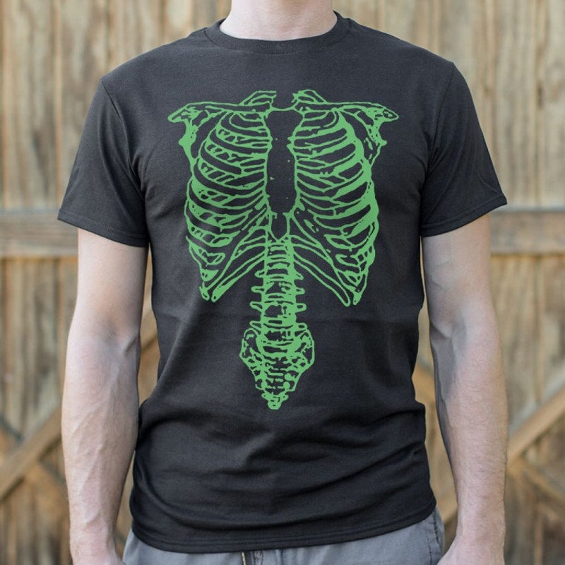 Skeleton T Shirt - Etsy