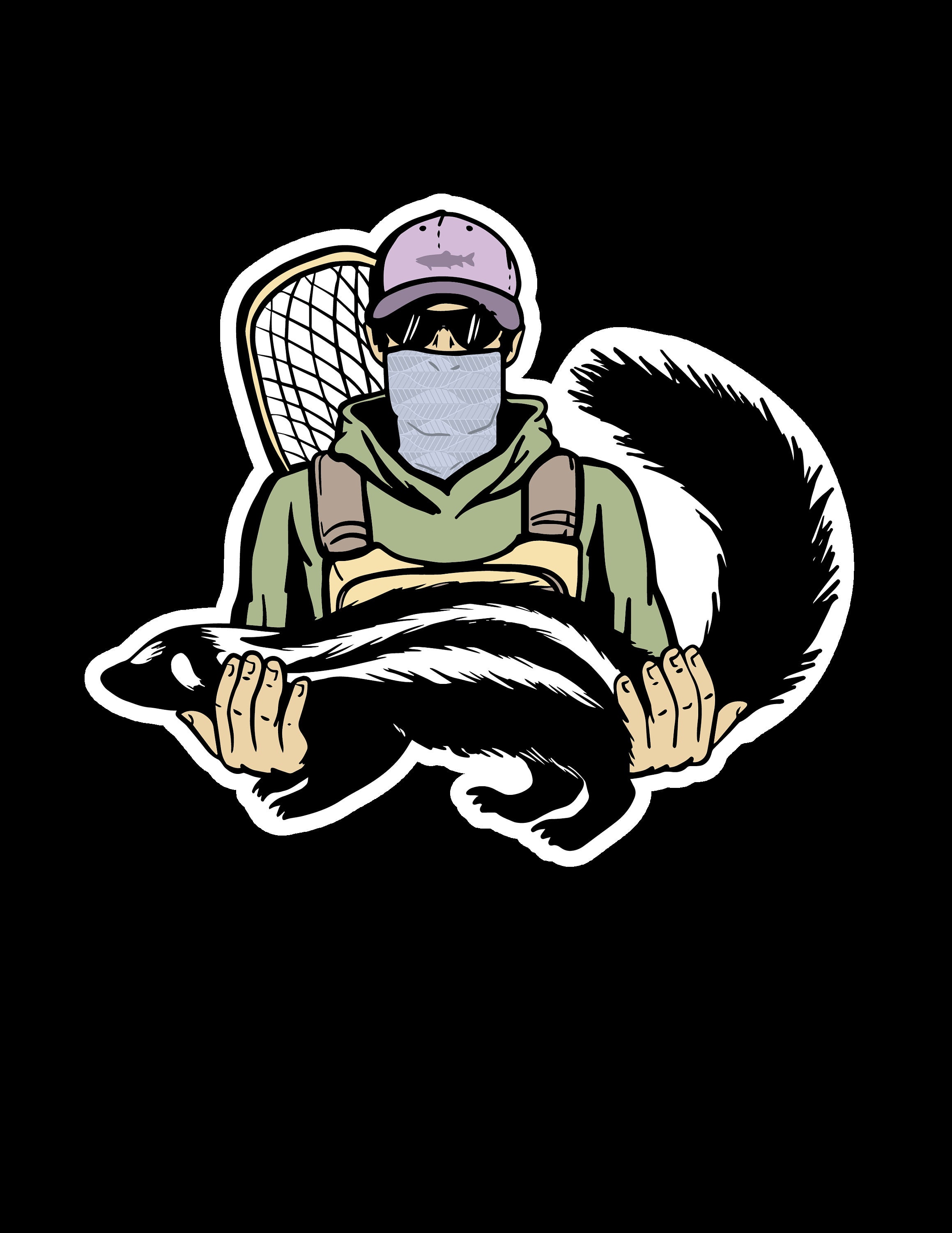 Skunked! Vinyl Sticker - Etsy