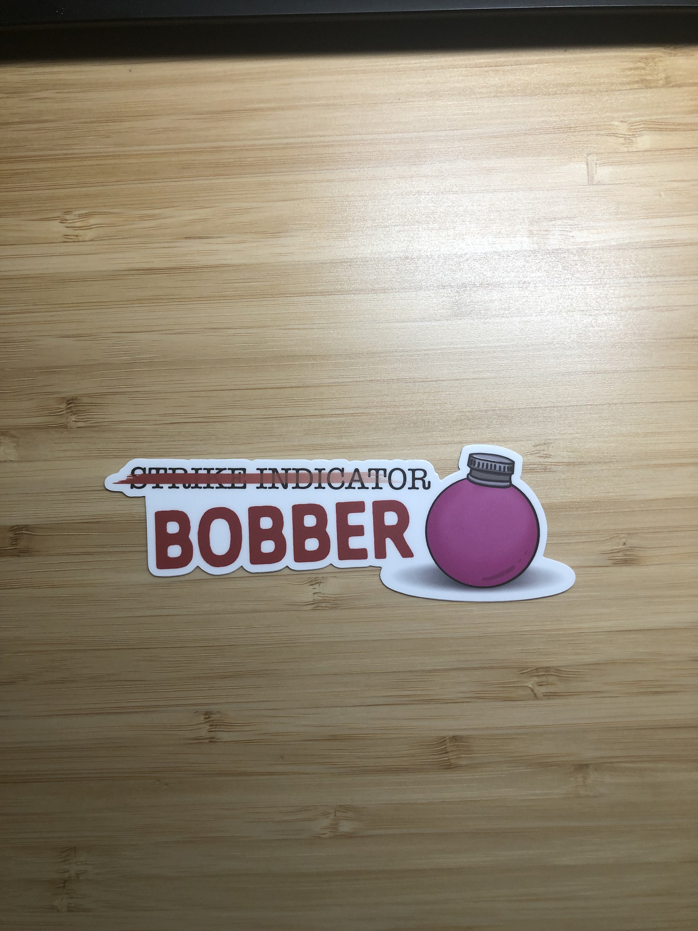 It's a Bobber! Vinyl Sticker - Etsy
