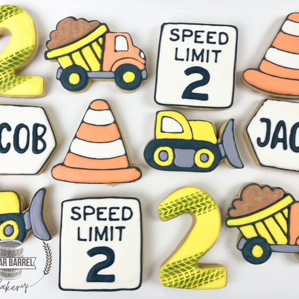 Construction Cookies - Etsy