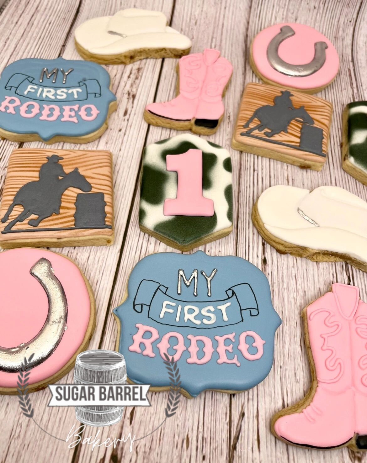 My 1st Rodeo Cowgirl Birthday Cookies - Etsy