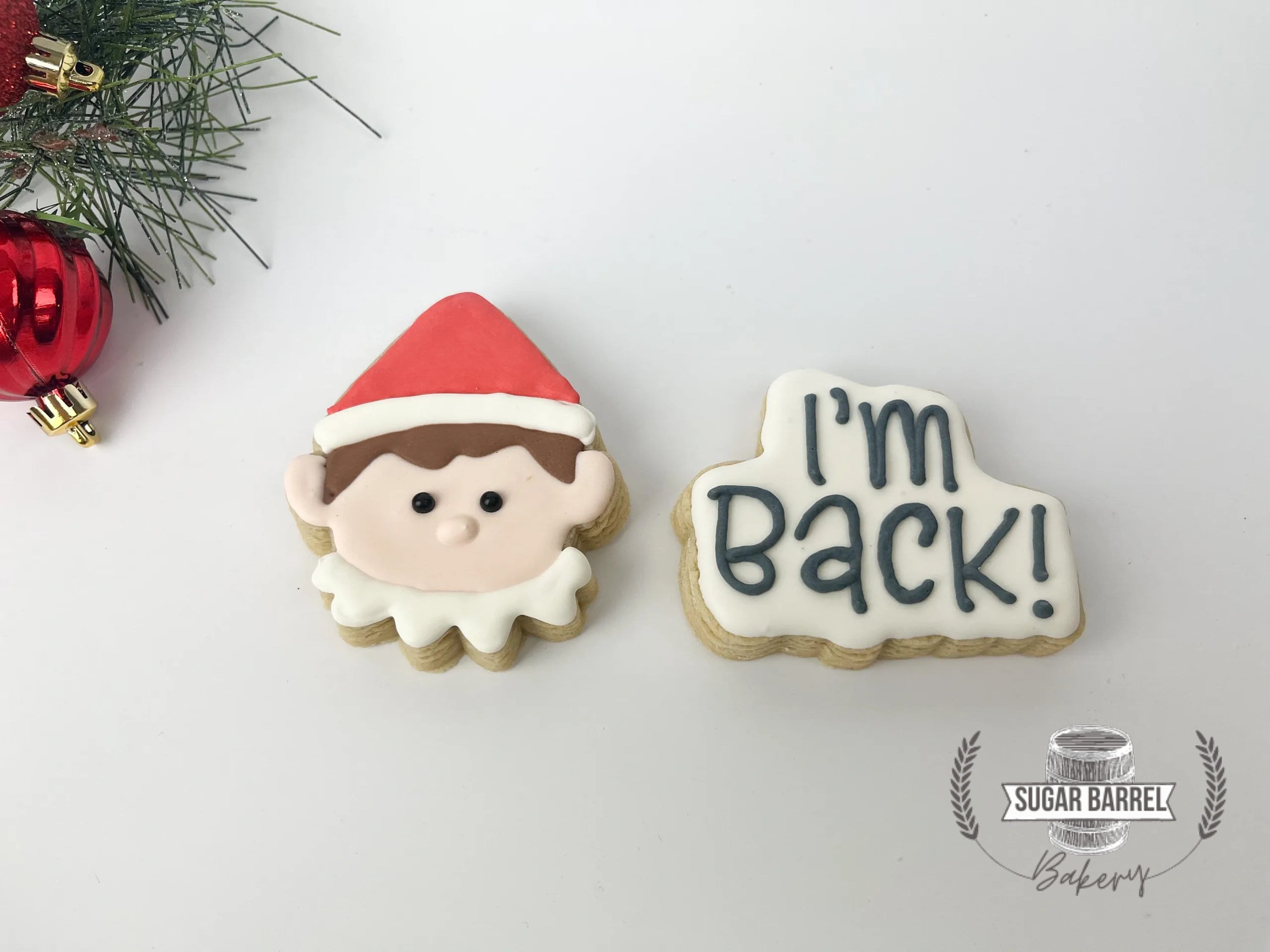 Elf i'm Back Sugar Cookie Gift Pack - Etsy