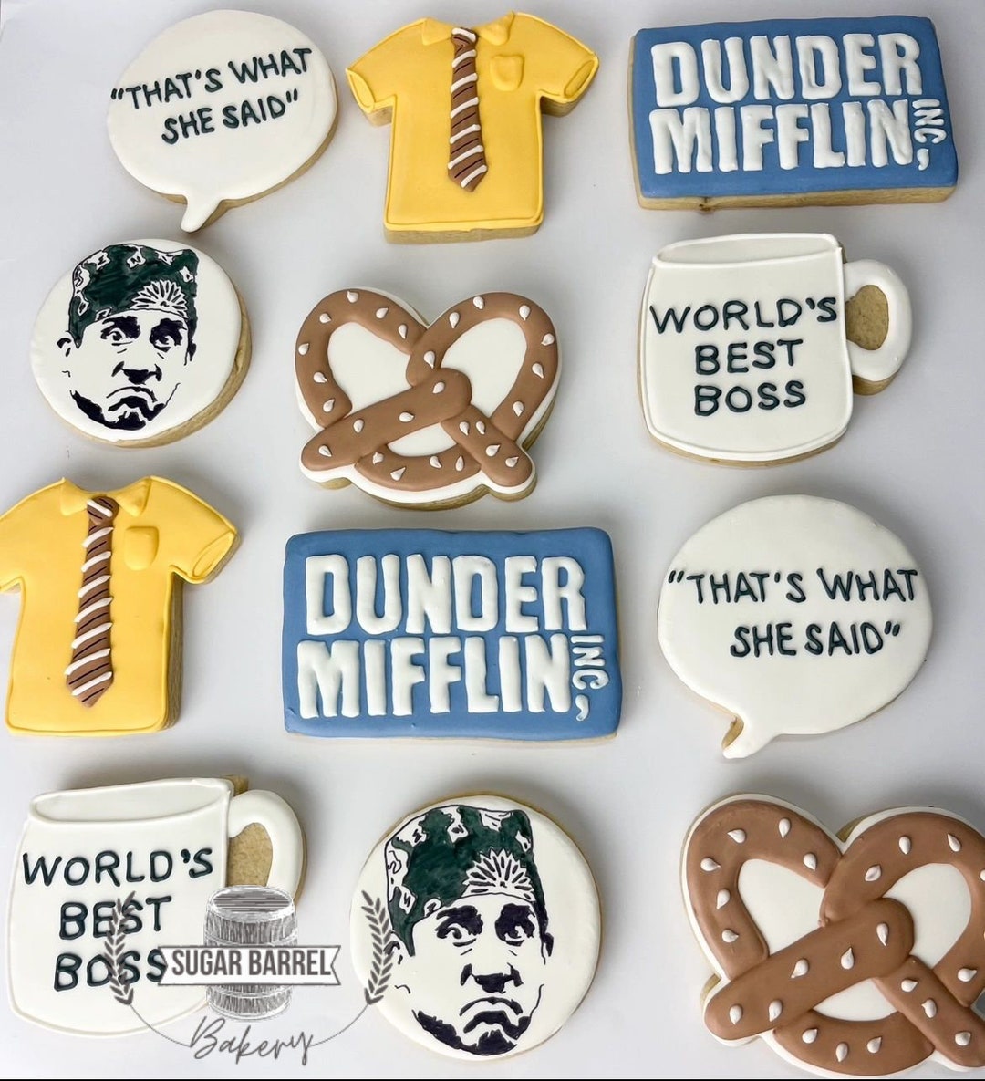 The Office Sugar Cookies, 1 Dozen - Etsy