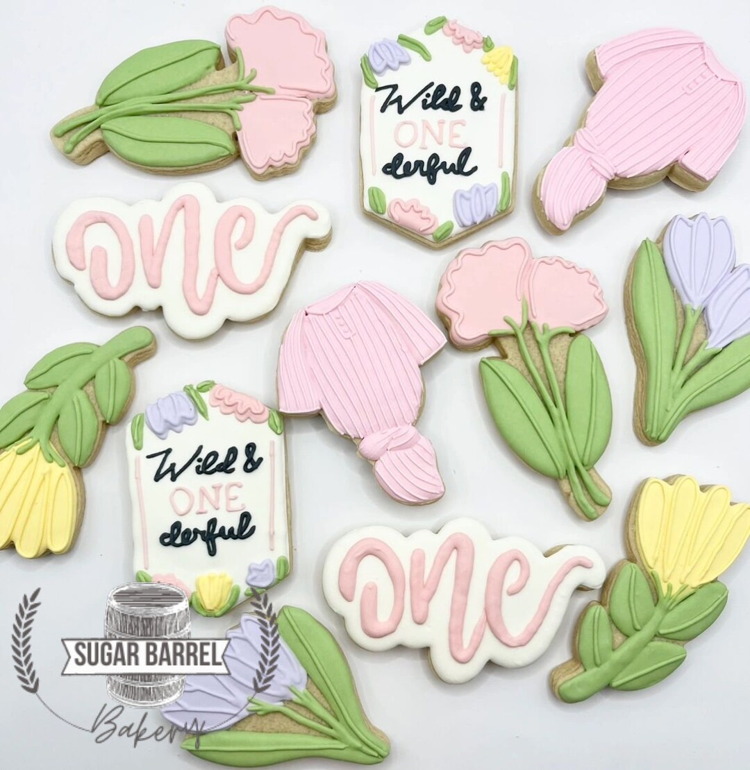 Wild & "one"derful 1st Birthday Cookies - Etsy