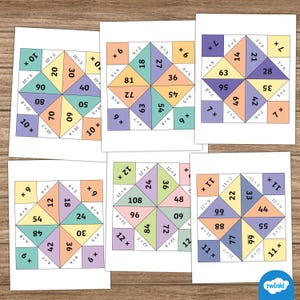 Times Tables Games Activity Pack - Etsy