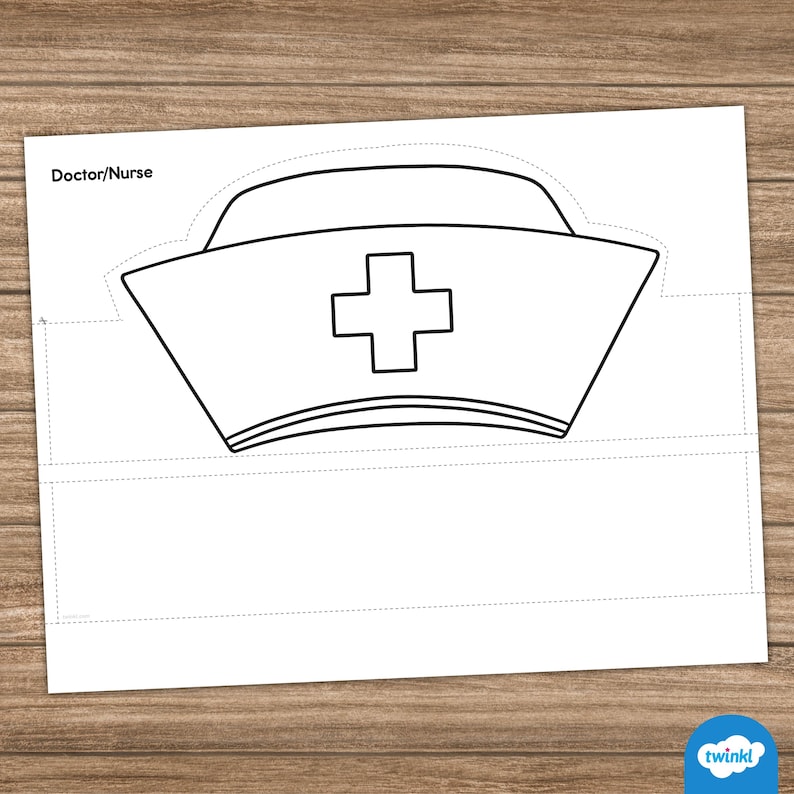 Community Helper Headbands | Printable Labor Day Hats - Etsy