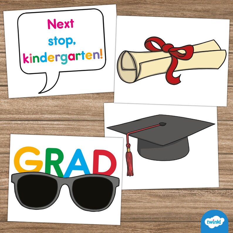 Graduation Photo Booth Props Cutouts - Etsy