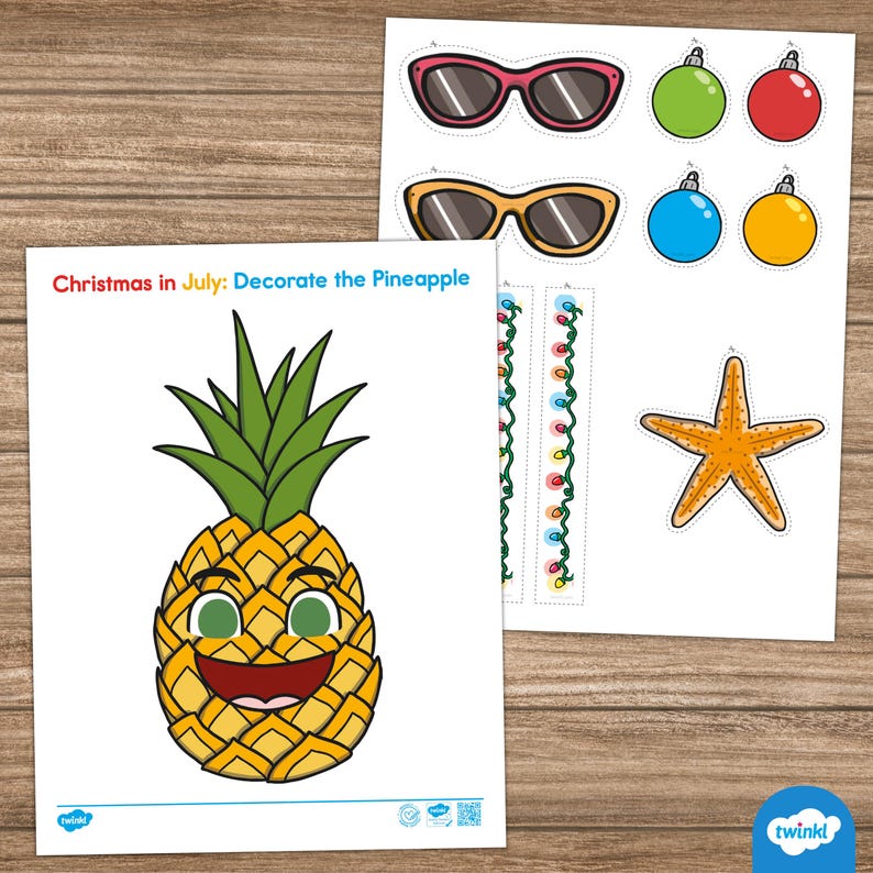 Christmas in July Activity Pack - Etsy