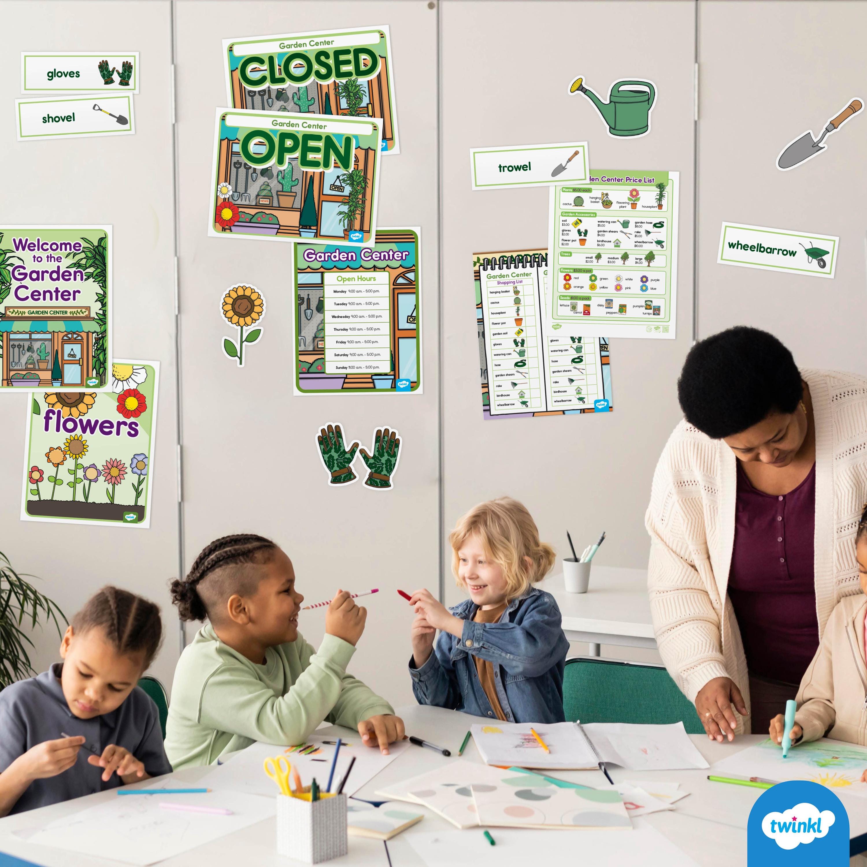 Garden Center Dramatic Play Pack - Etsy