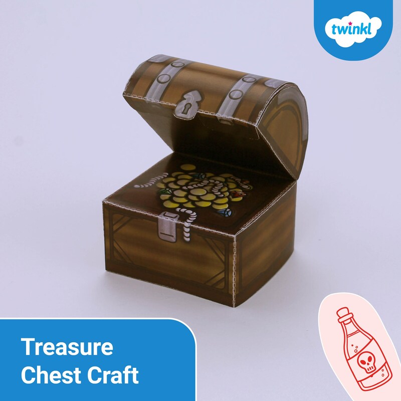 Paper Treasure Chest - Etsy