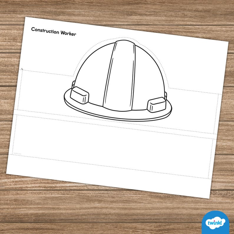 Community Helper Headbands | Printable Labor Day Hats - Etsy