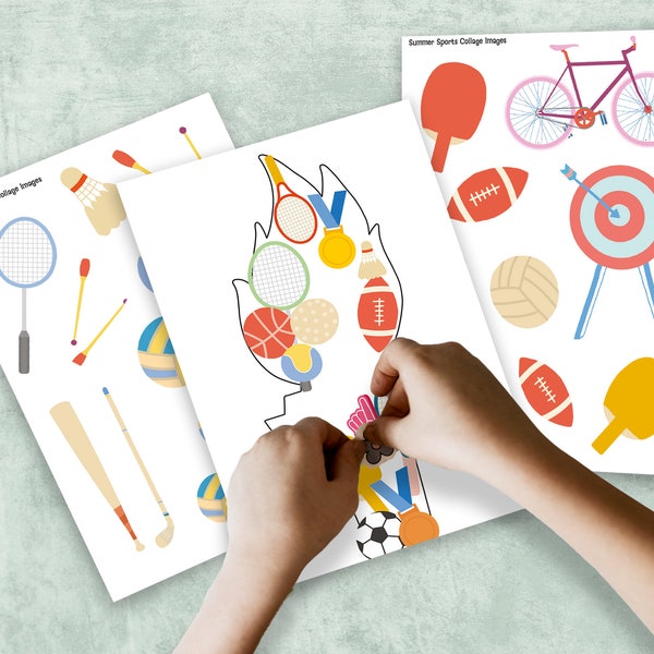 Sports Collage - Etsy