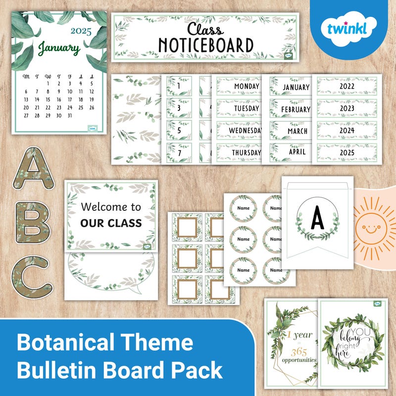 Botanical Classroom - Etsy UK
