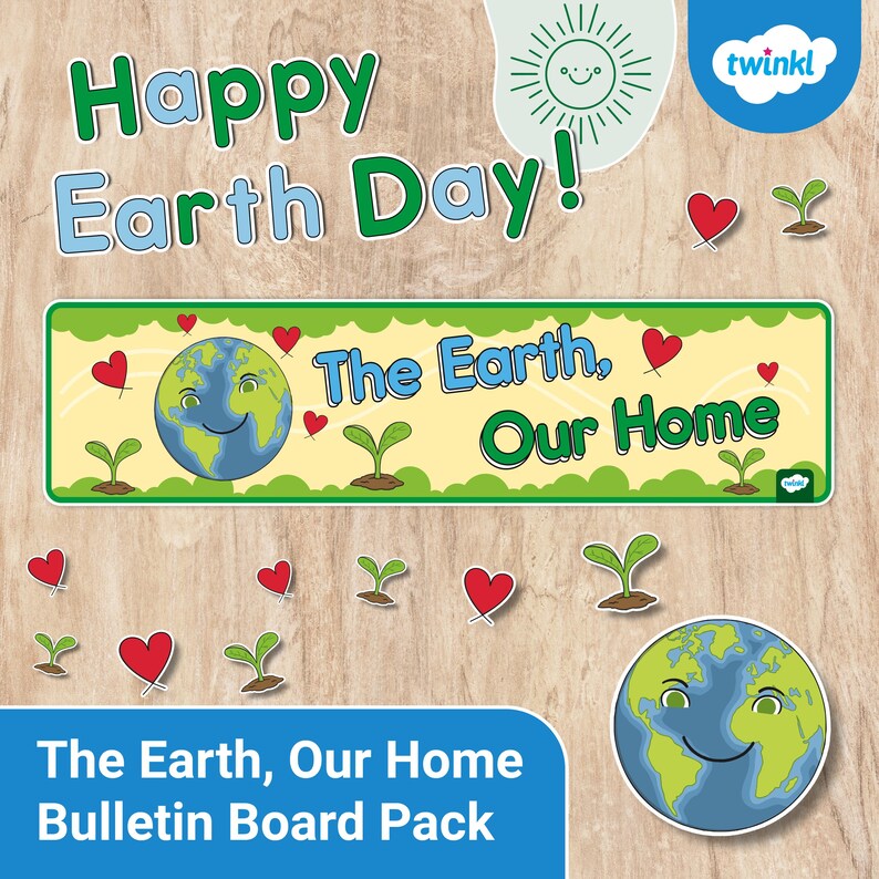 The Earth, Our Home Bulletin Board Pack - Etsy