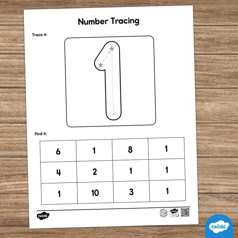 Numbers 1-20 Fine Motor Skills Tracing Mats - Etsy