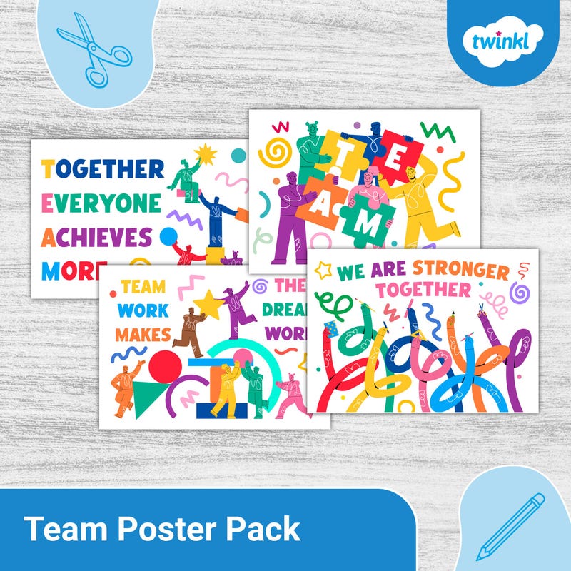 Teamwork Posters - Etsy