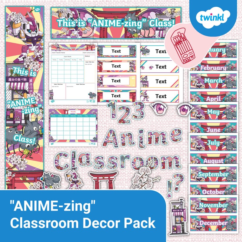 Classroom Anime - Etsy