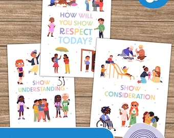 RESPECT Acronym Poster for Classroom - Etsy UK
