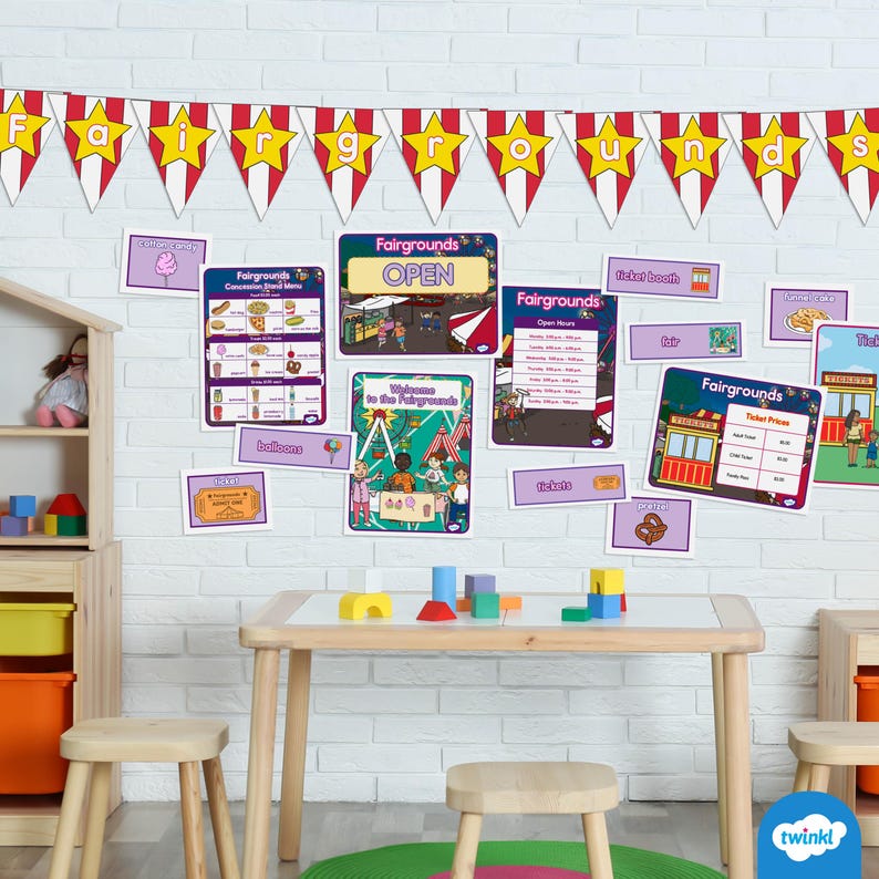 Fairgrounds Dramatic Play Pack - Etsy