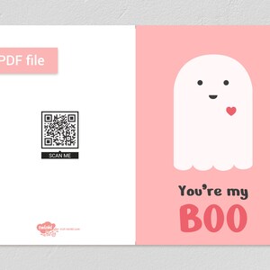 You're My Boo Printable Card Printable Card Pun Card for - Etsy