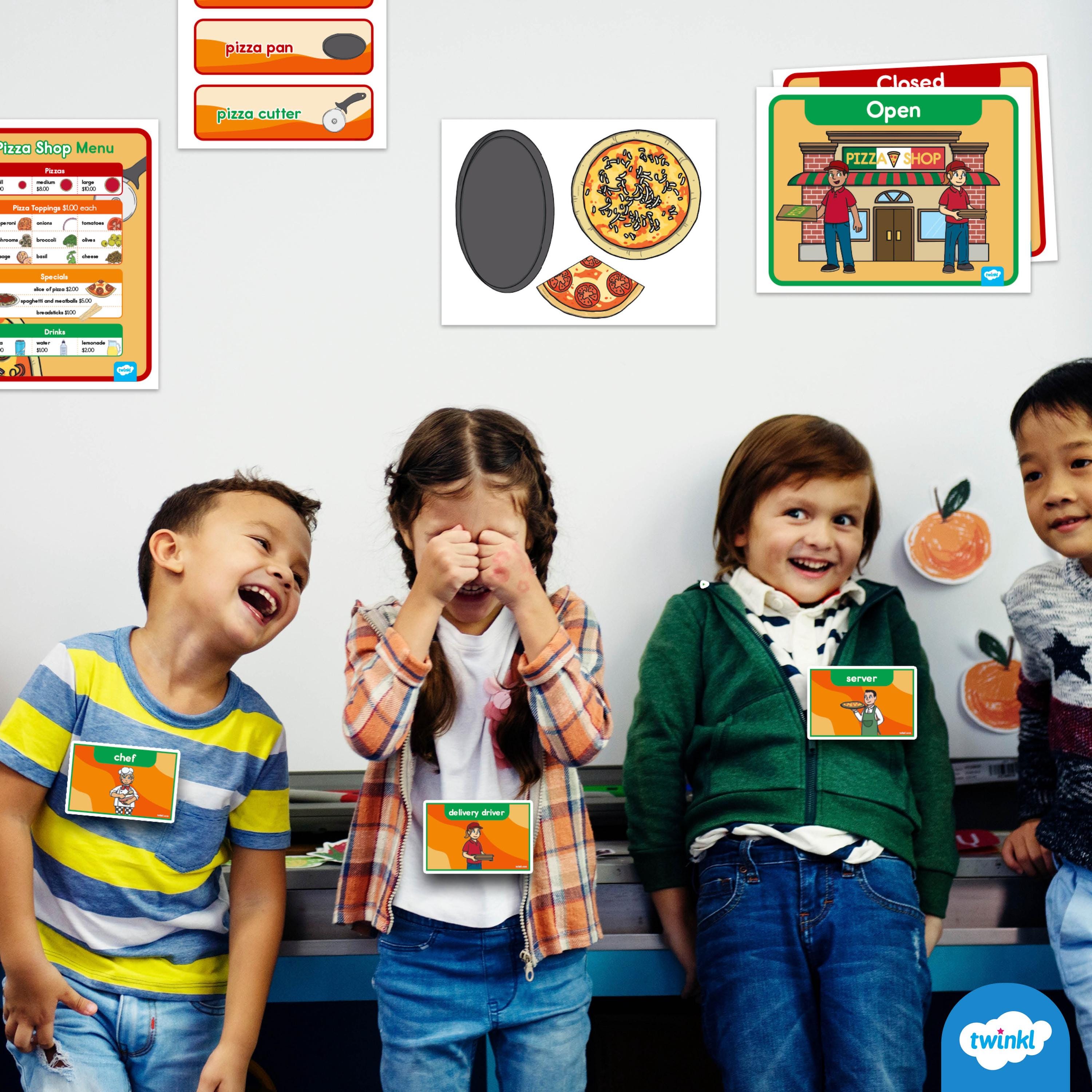 Pizza Shop Dramatic Play Pack - Etsy