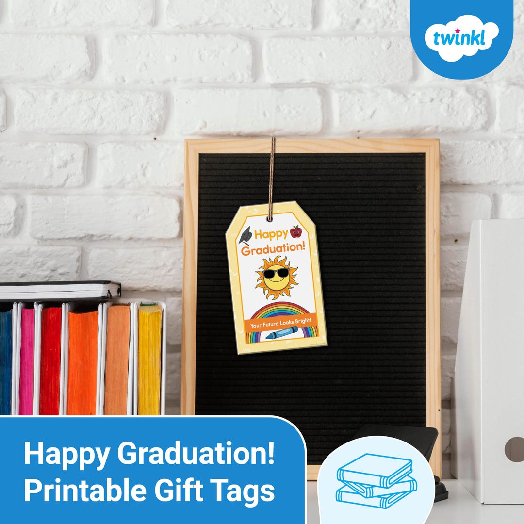 Happy Graduation! Printable Gift Tags - Etsy