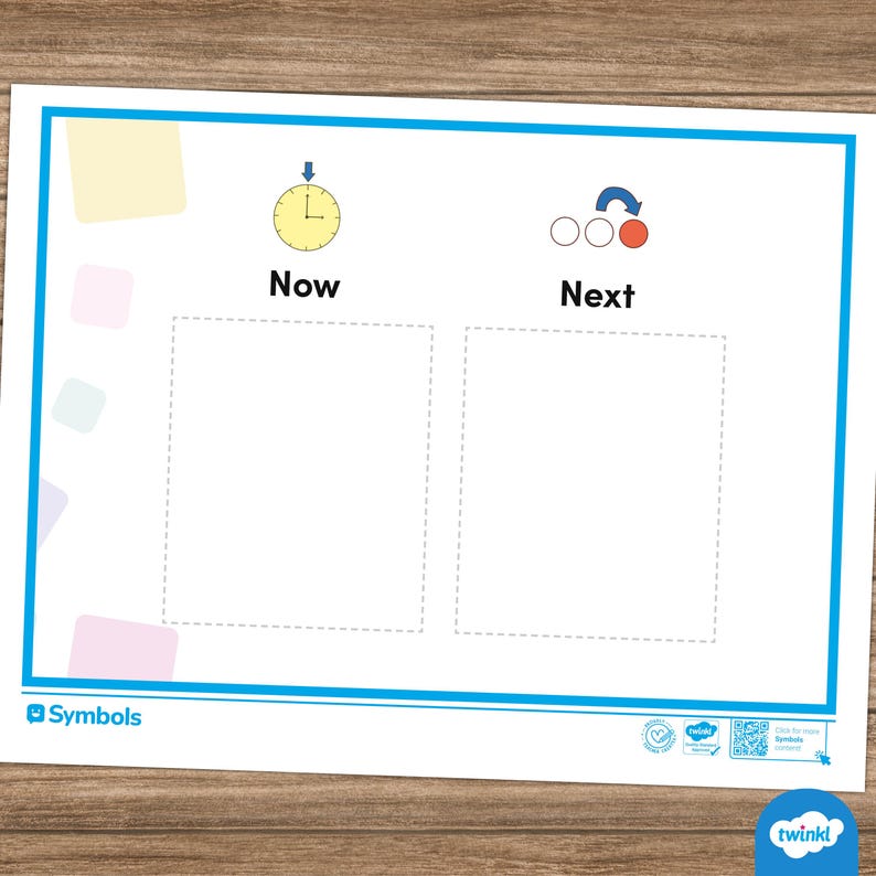 Twinkl Symbols: AAC Now and Next Board - Etsy