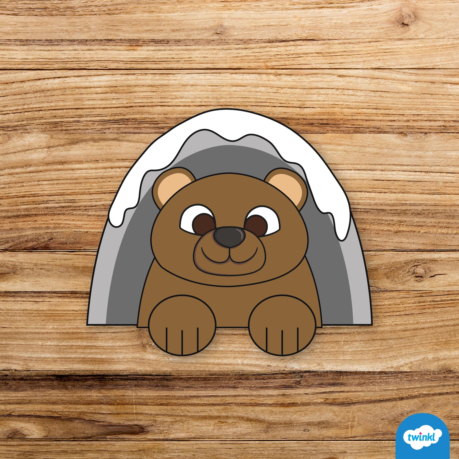 Hibernating Bear Craft - Etsy