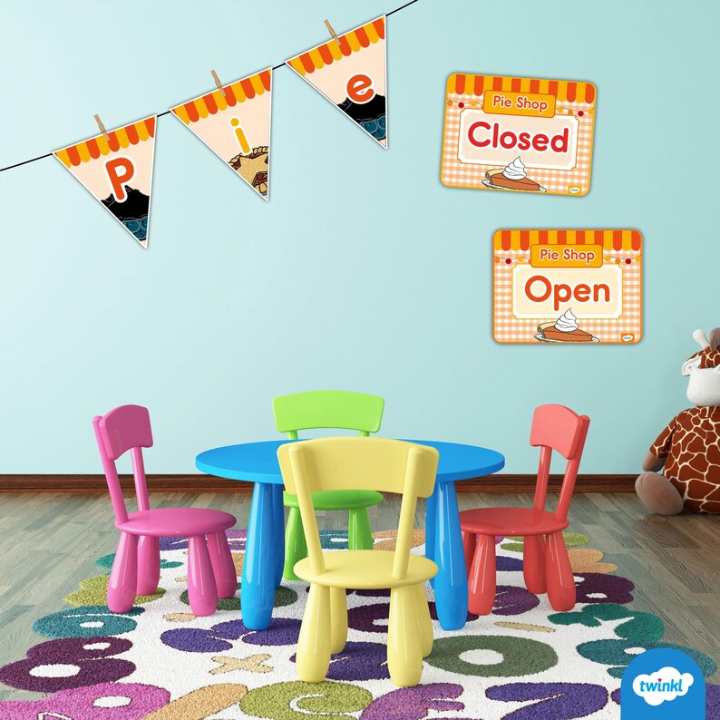 Pie Shop Dramatic Play Activity Pack - Etsy