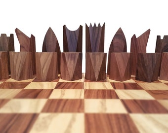 Modern Chess Set | Etsy