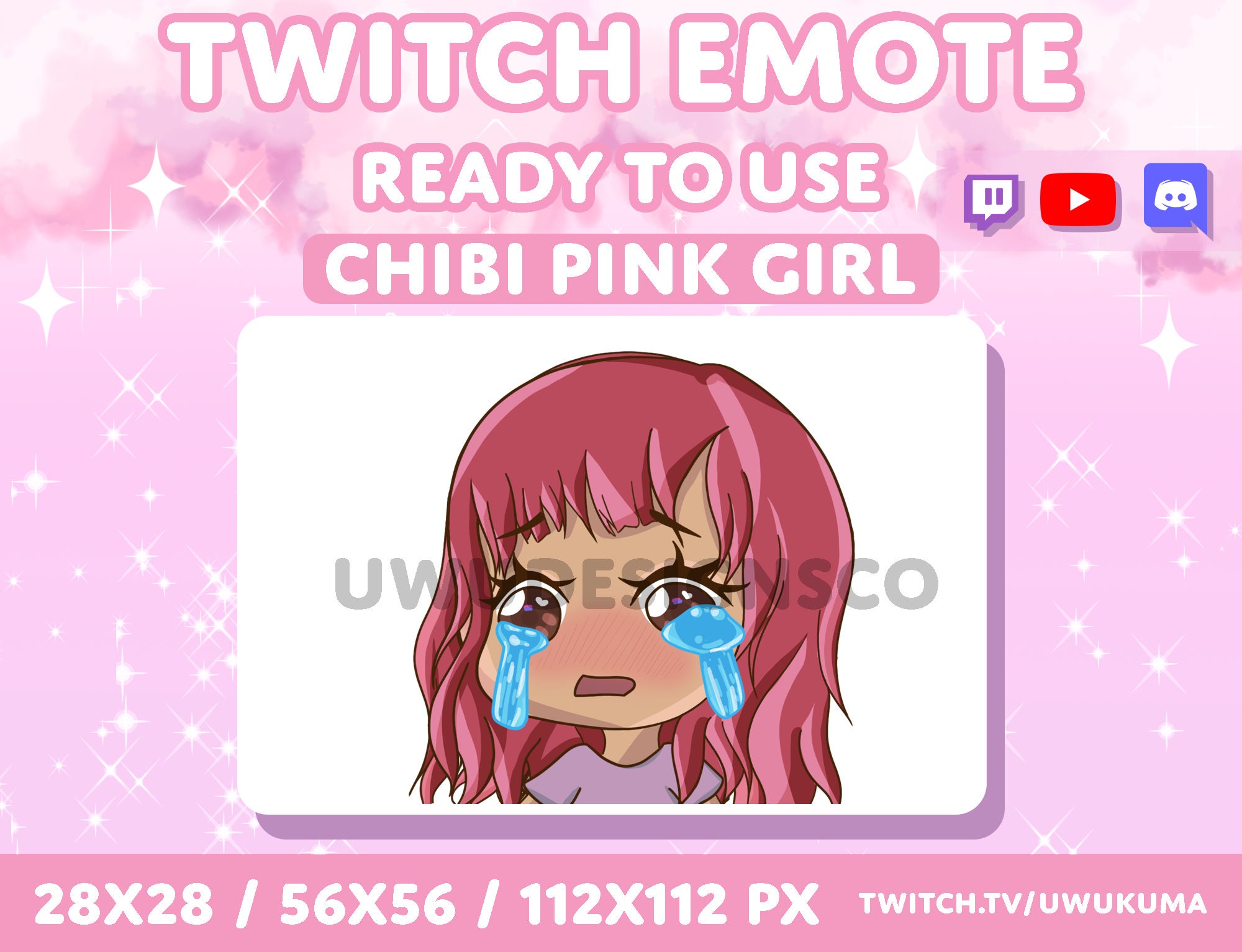 Anime Crying Face Chibi