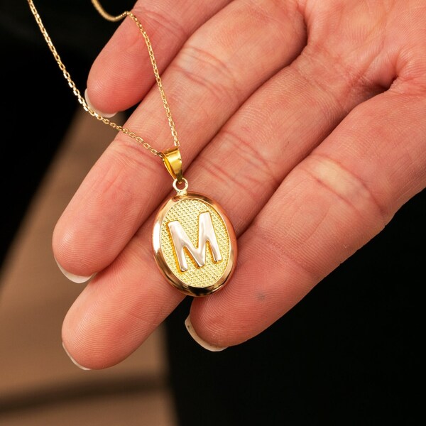 Letter Medallion - Etsy