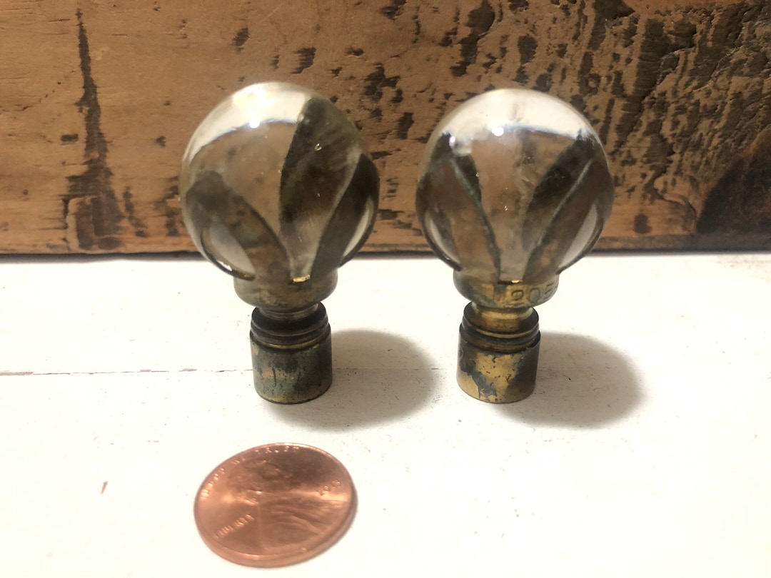 Vintage Lamp Shade Finials, Vintage Lamp Shades, Vintage Lamp Parts ...