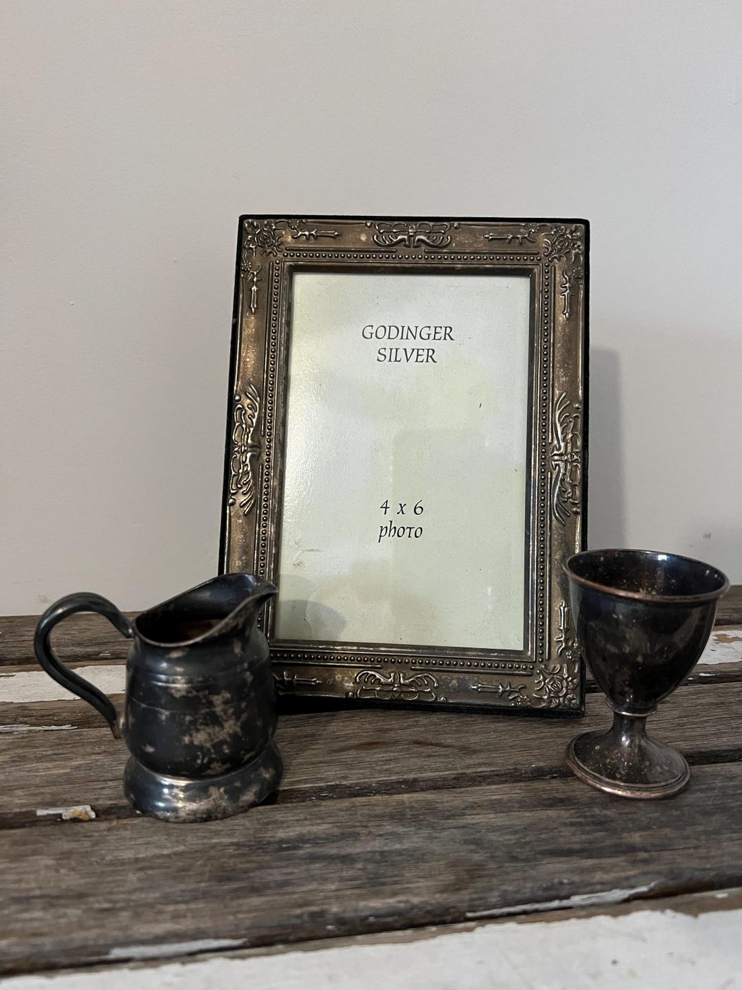 Silverplate Pieces, Silverplate Frame, Silverplate Creamer, Silverplate ...