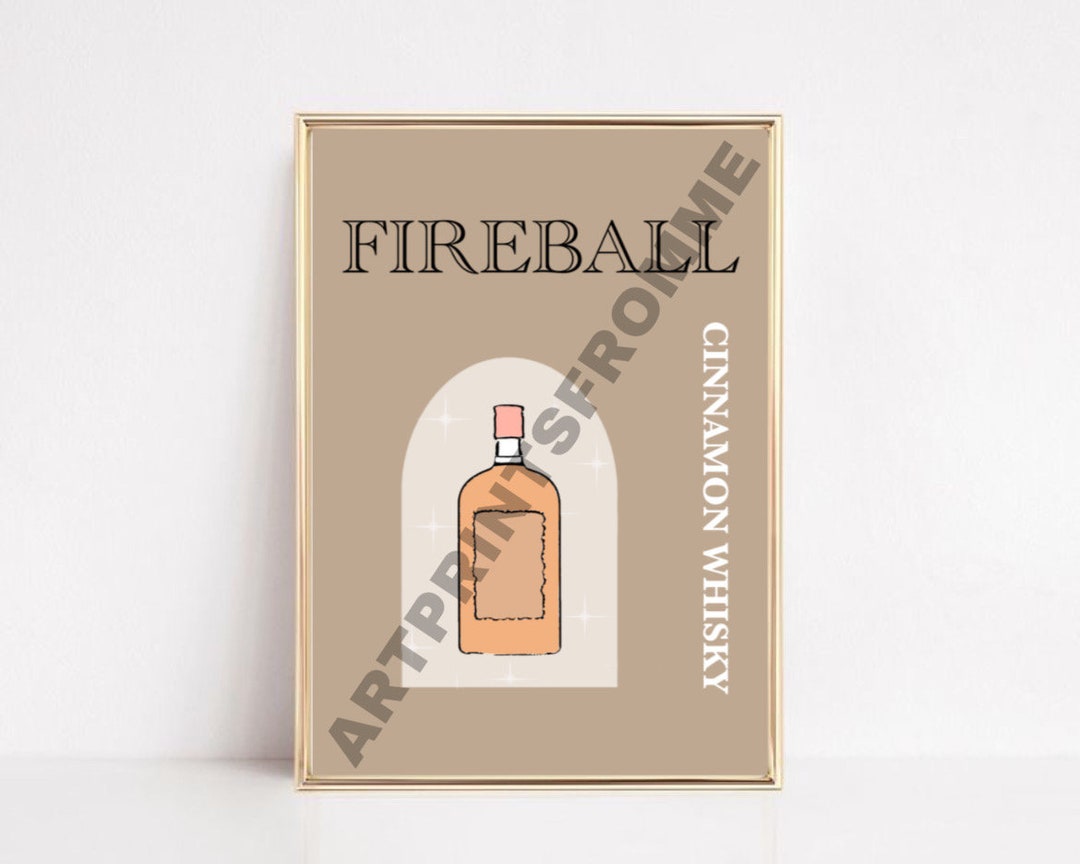 Fireball Art Print - Etsy