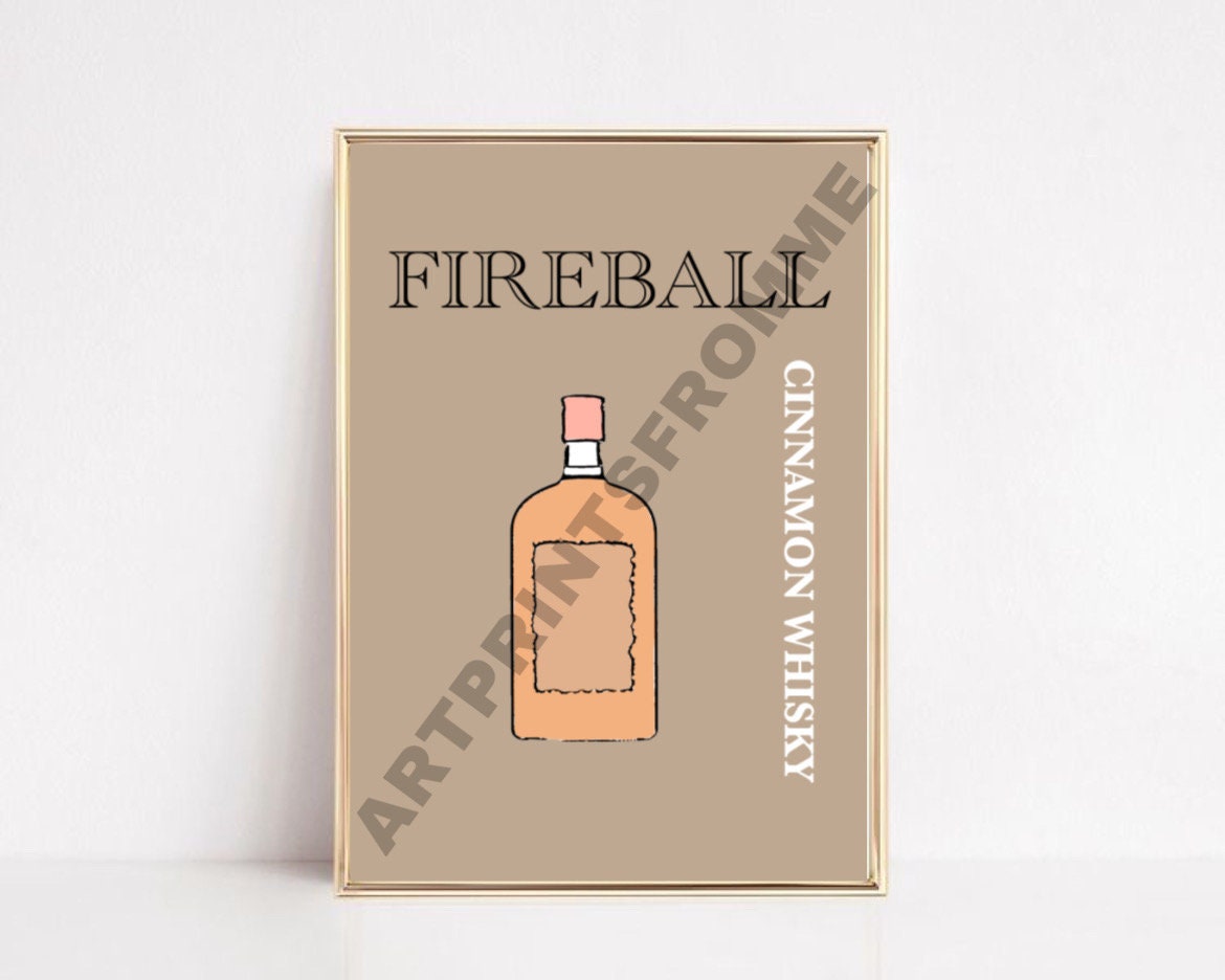 Fireball Art Print - Etsy