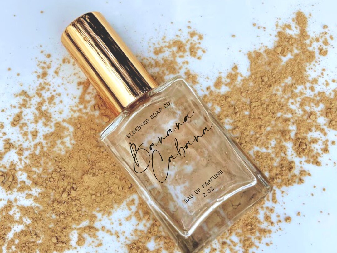Banana Cabana Perfume: Tropical Coconut Pina Colada Scent - Etsy