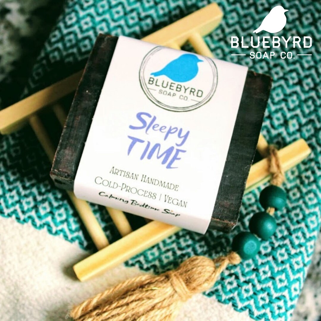 SLEEPY TIME Soap Bar Very Vanilla Lavender Soap Bar for Kids - Etsy