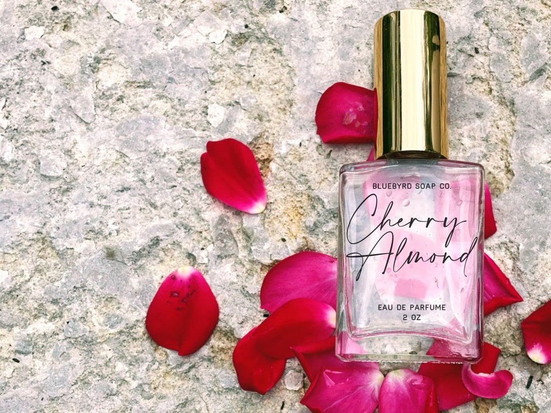 CHERRY ALMOND Perfume Oil / Cherry Almond Perfume Spray | Handmade ...