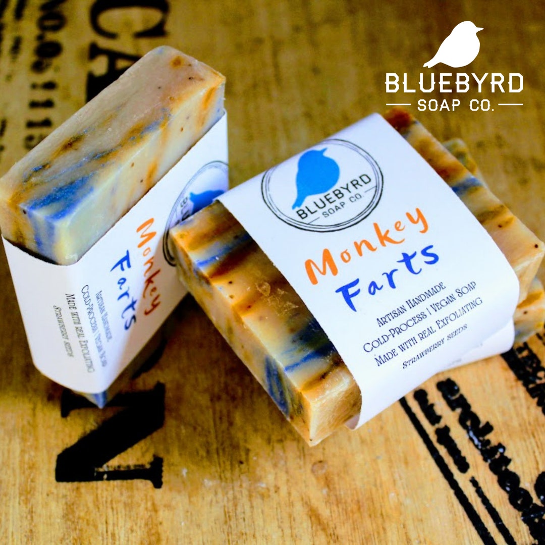 MONKEY FARTS SOAP | Fruity Sweet Scented Soap for Kids | Banana ...