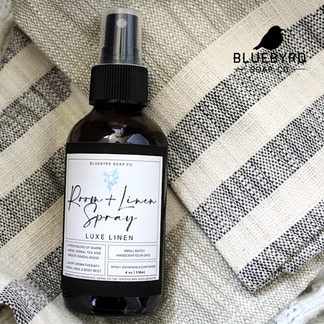 Luxe Linen Room Spray: Non-toxic Home Fragrance, Dryer Ball Spray - Etsy