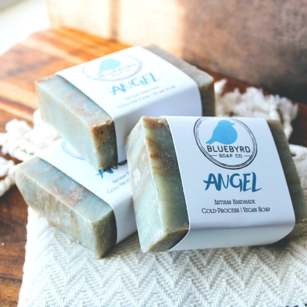 ANGEL WINGS SOAP Bar | Handmade Natural Kids Bar Soap, Bath Soap for ...